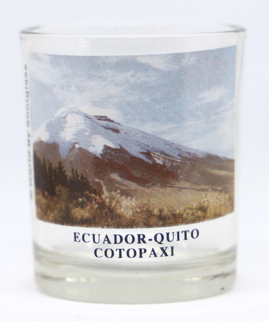 Ecuador Quito Cotopaxi Shot Glass - World by Shotglass