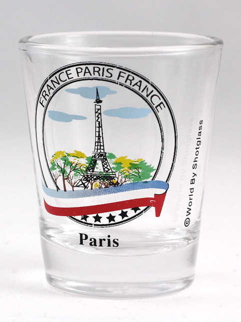 Paris Eiffel Tower Shot Glass - World by Shotglass