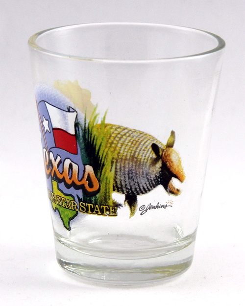 Texas Lone Star State Elements Shot Glass - World by Shotglass