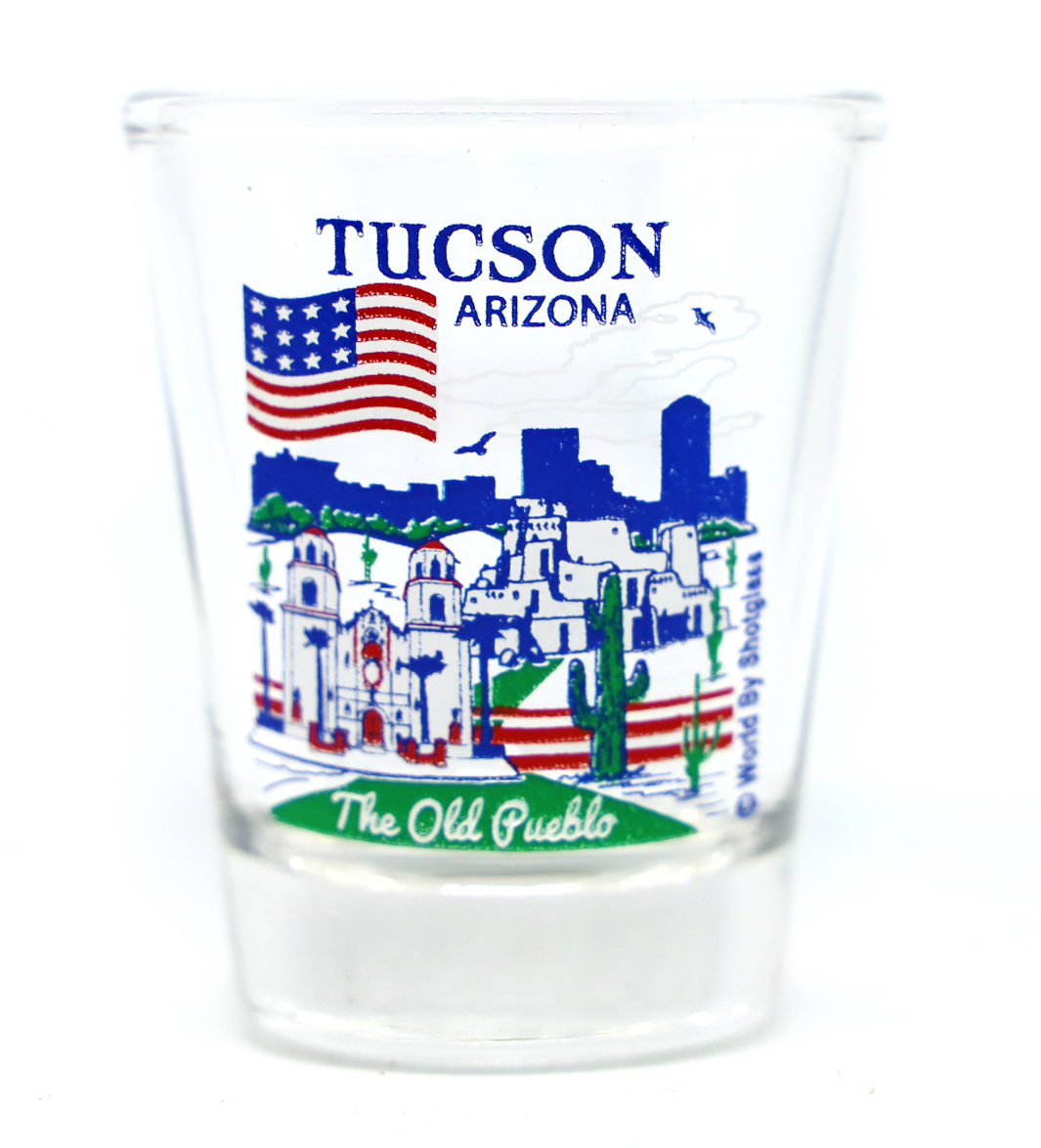 Tucson Arizona Great American Cities Collection Shot Glass - World by ...
