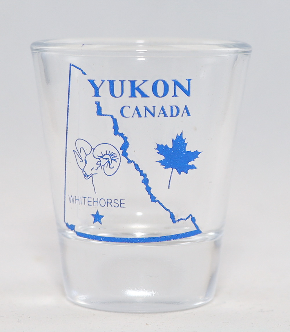 Yukon Canada (13 in Series of 13) Shot Glass