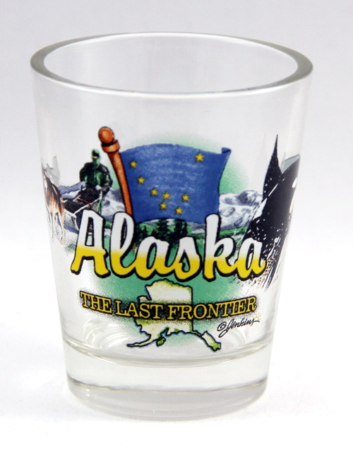 Alaska US States Series Collection Shot Glass - World by Shotglass
