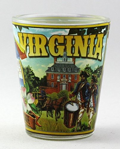 Virginia State Mural Shot Glass