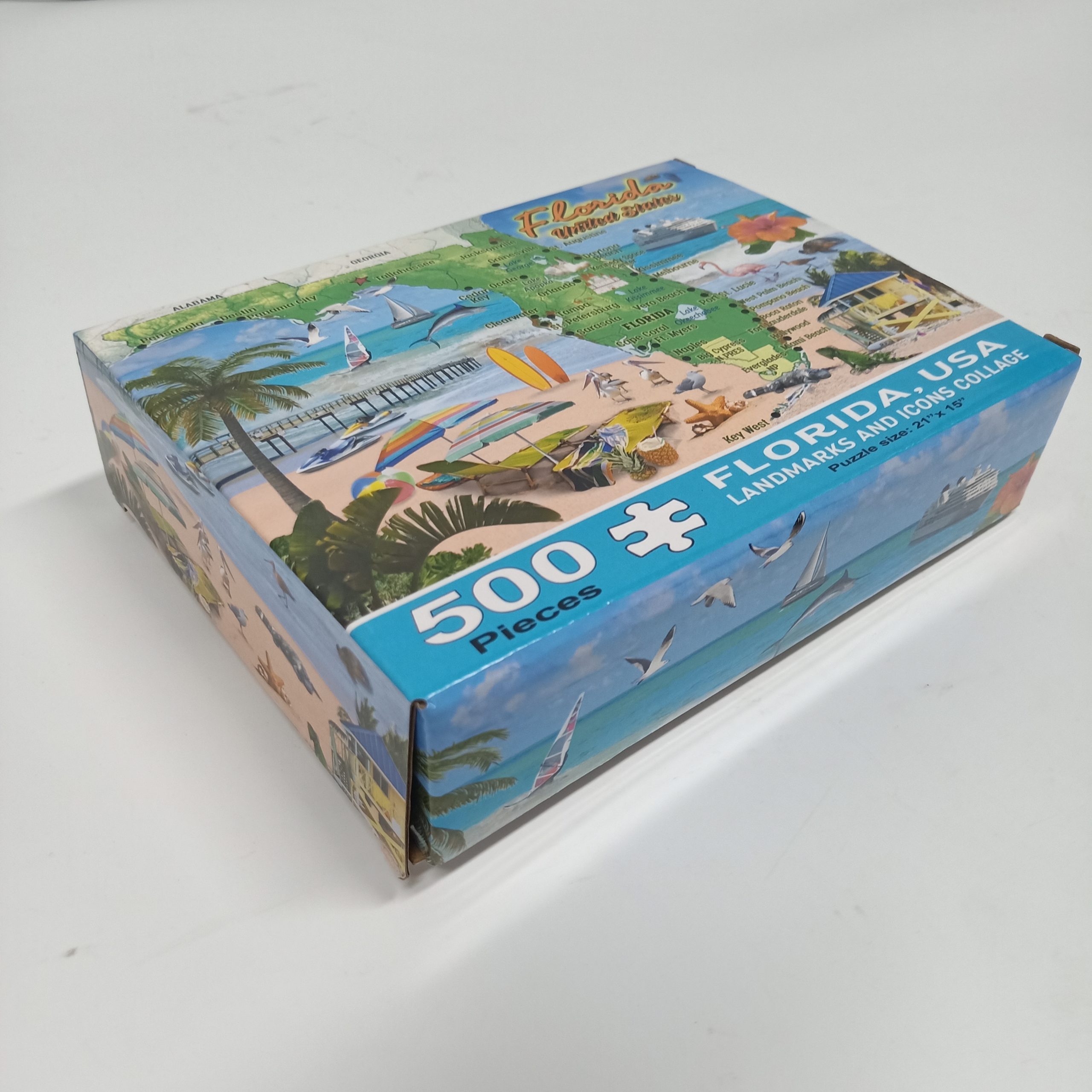 Florida Map Giant Game Puzzle
