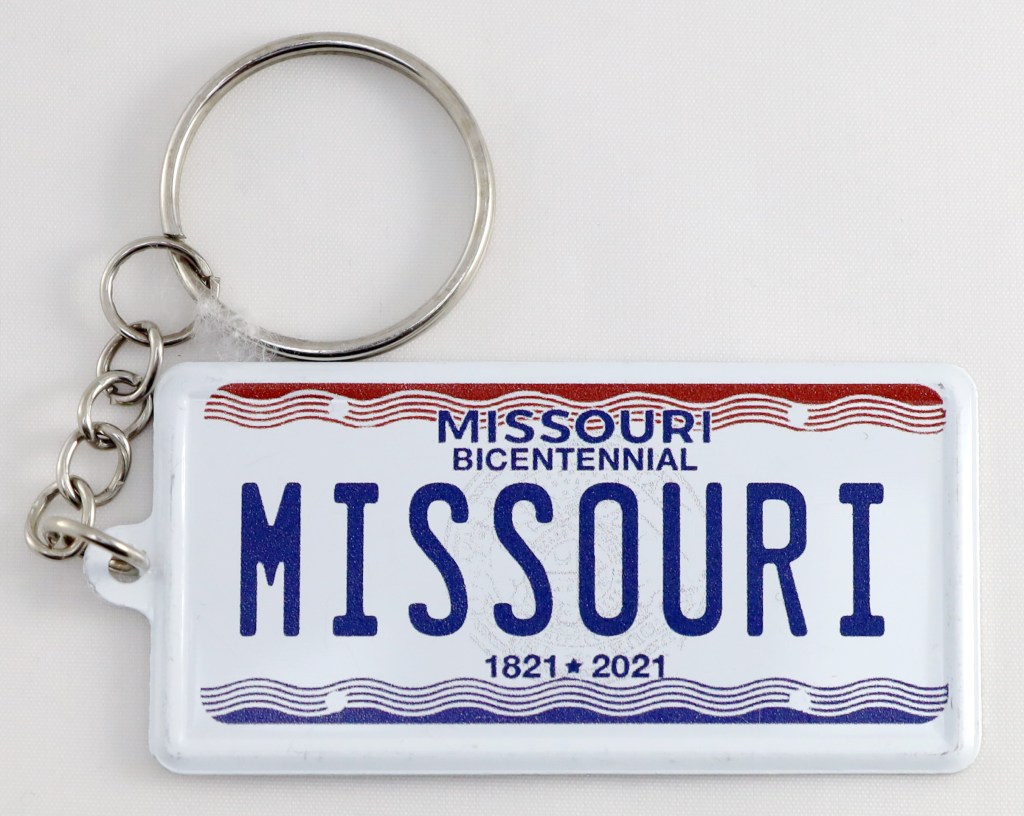 Missouri License Plate Aluminum Ultra-Slim Rectangular Souvenir ...