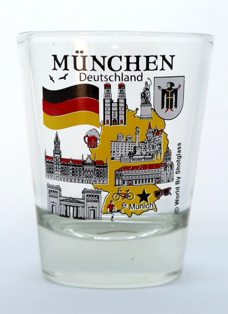 Munich Germany Great German Cities Collection Shot Glass - World by ...