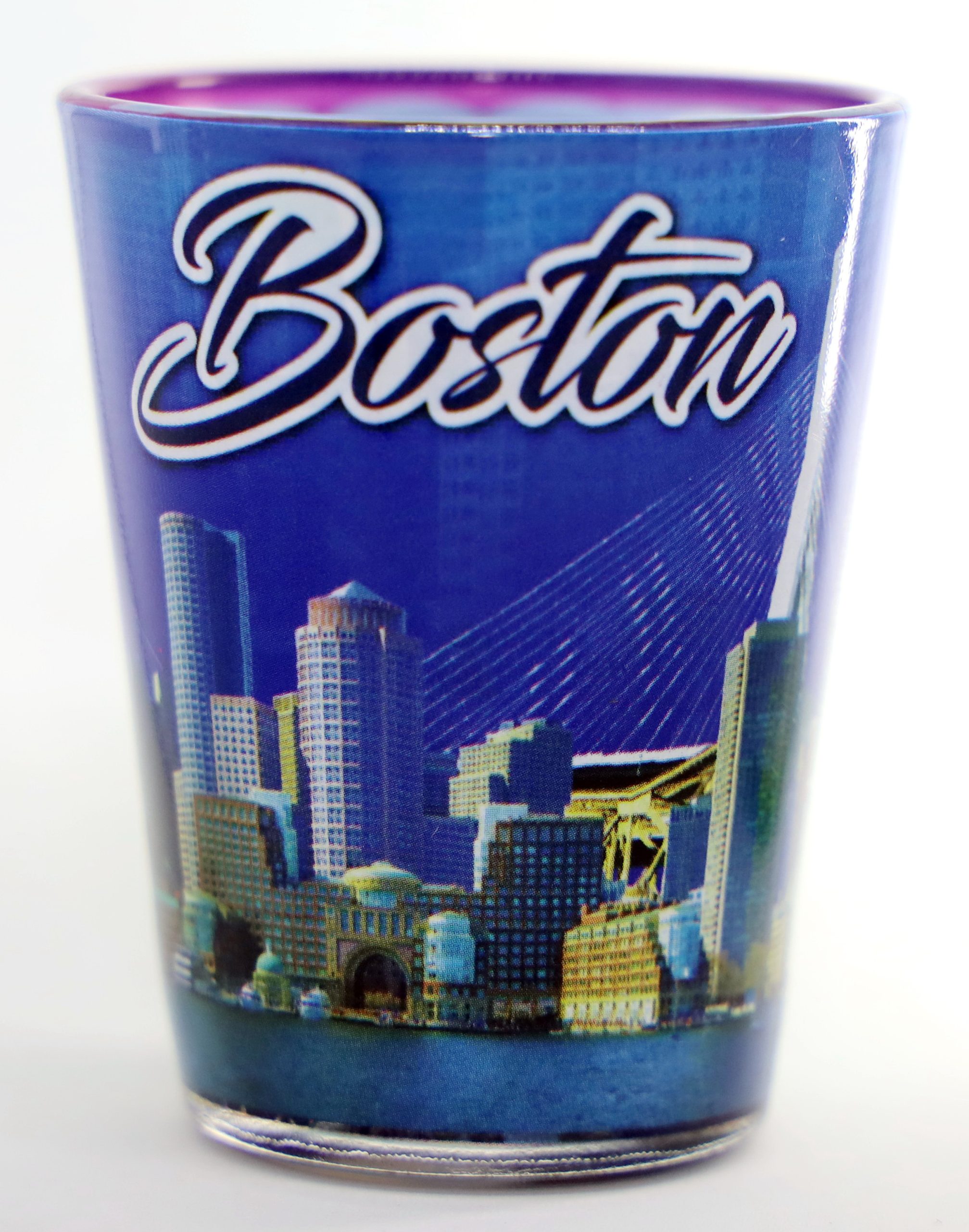 Boston Massachusetts Blue Skyline