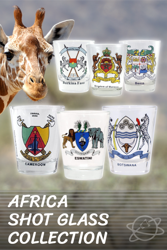 Africa shot glasses Archives | World by Shotglass