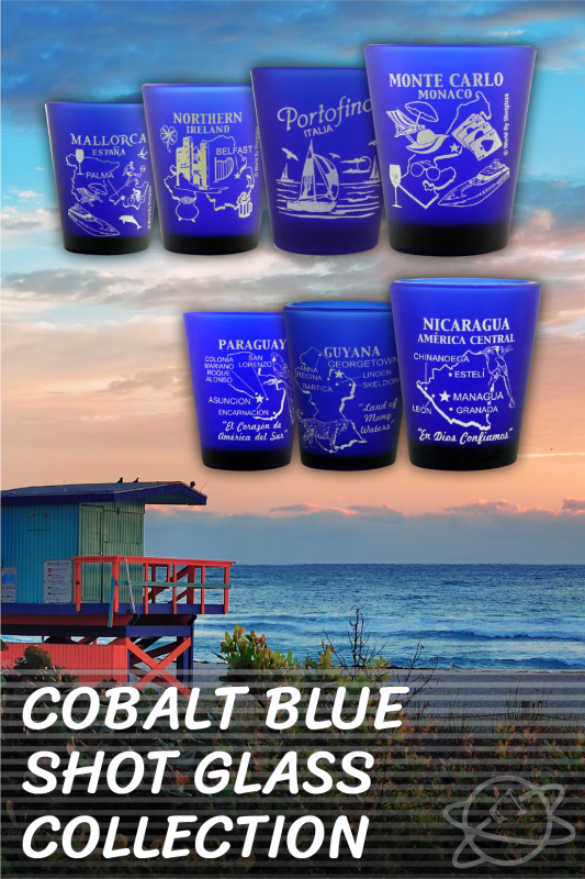 Cobalt Blue Shot Glass Collection Archives | World by Shotglass
