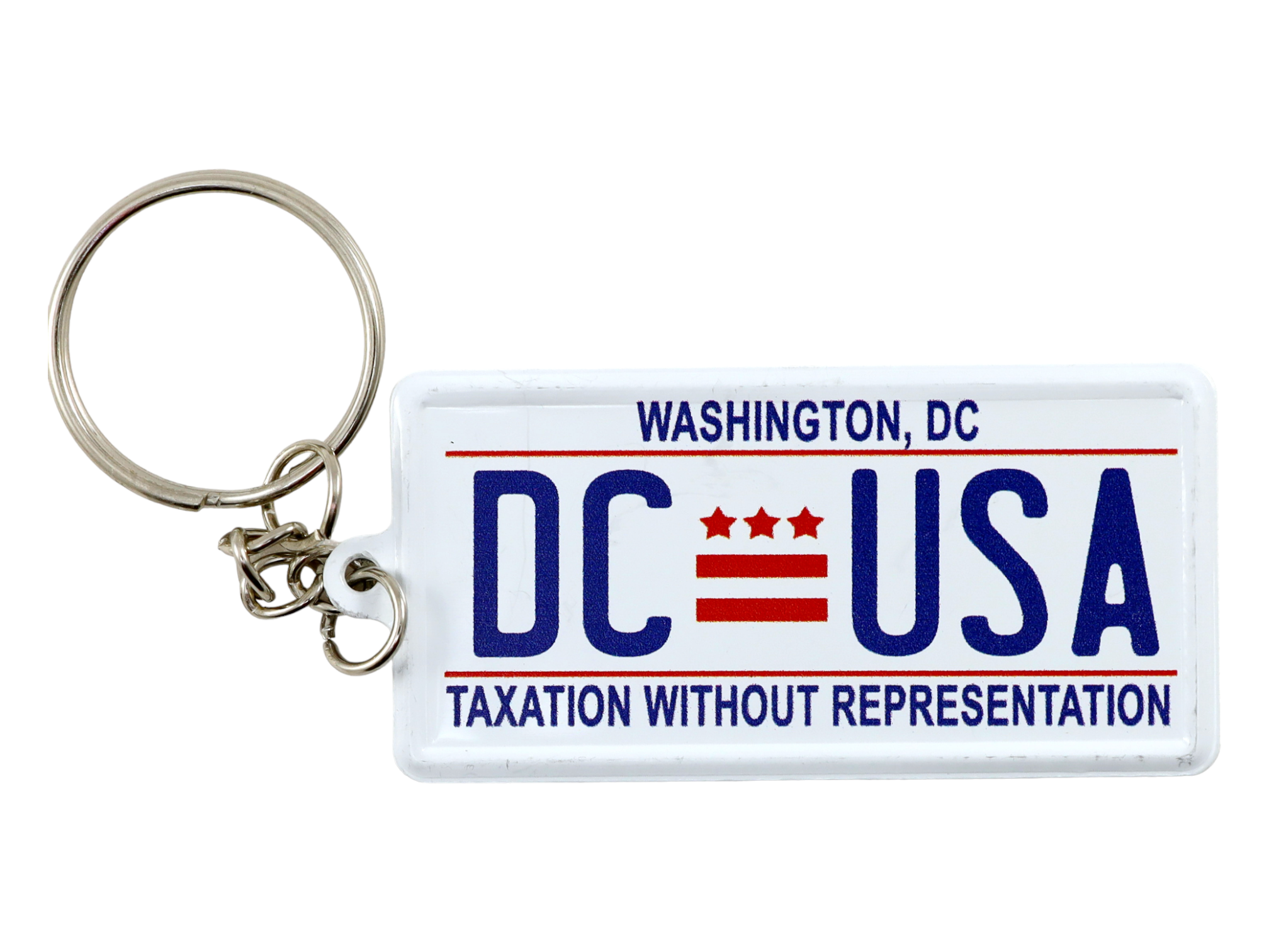 Washington DC License Plate Aluminum Ultra-Slim Rectangular Souvenir ...