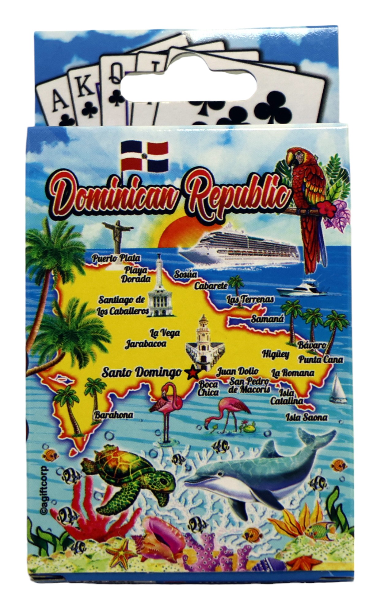 Bahamas Flag Collectible Souvenir Playing Cards