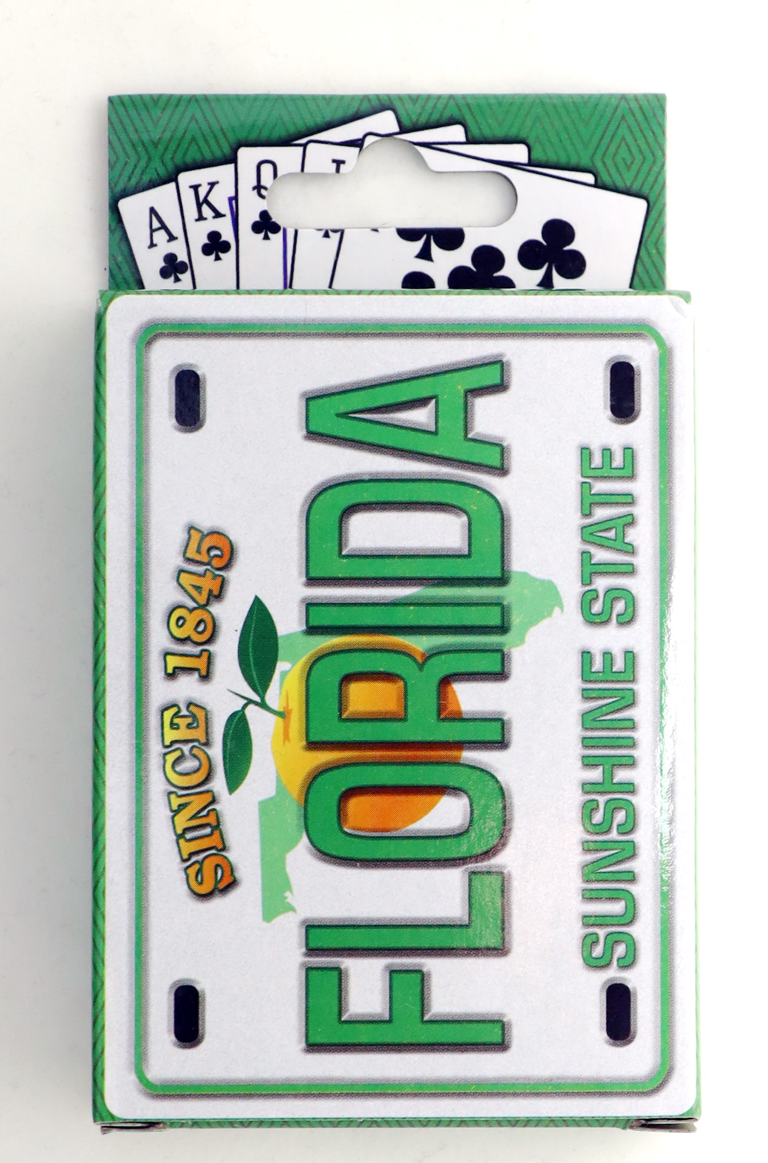 Florida License Plate Collectible Souvenir Playing Cards