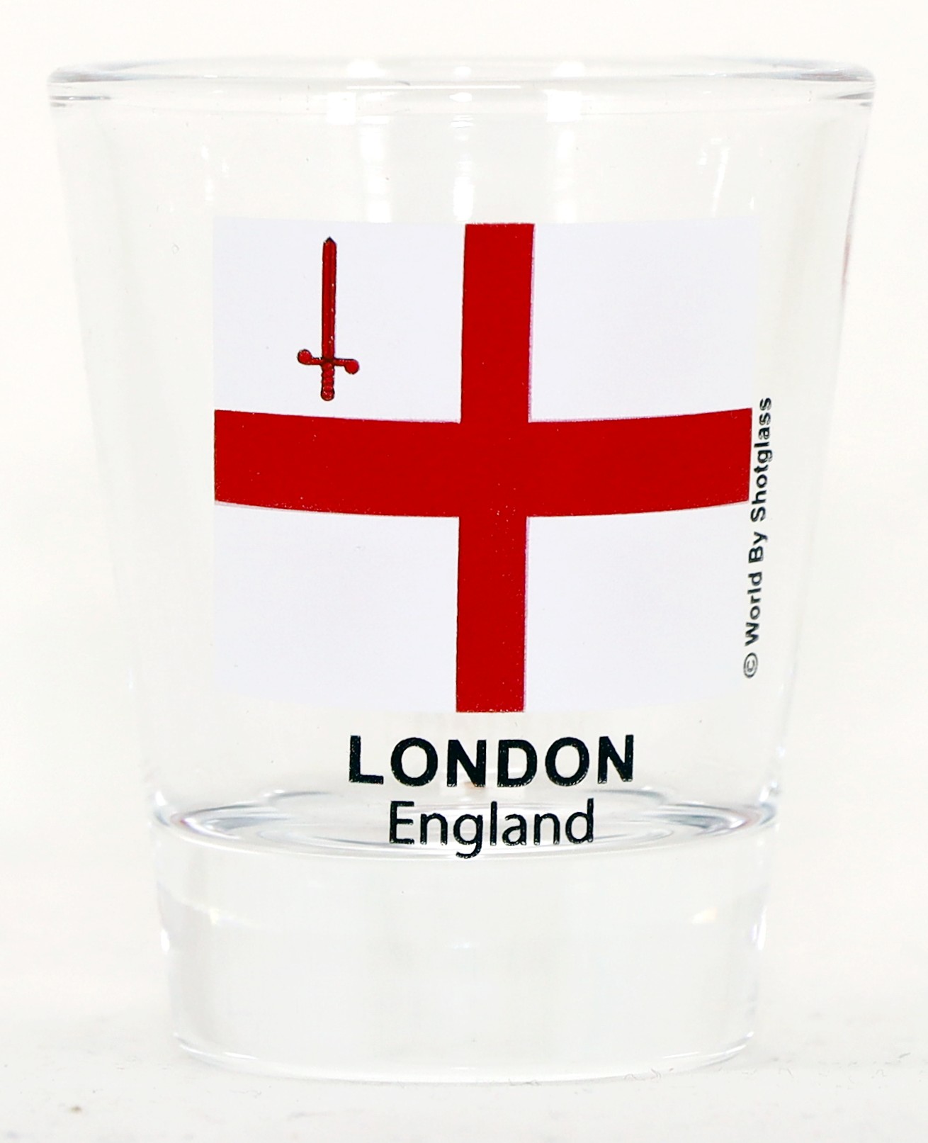 London England Flag Shot Glass for Collectors' Delight