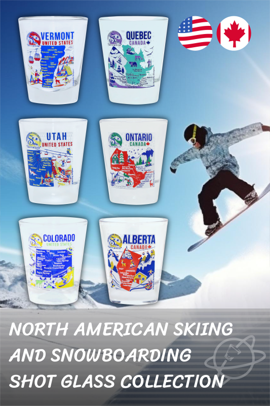 North American Skiing and Snowboarding Destinations Collection Archives ...