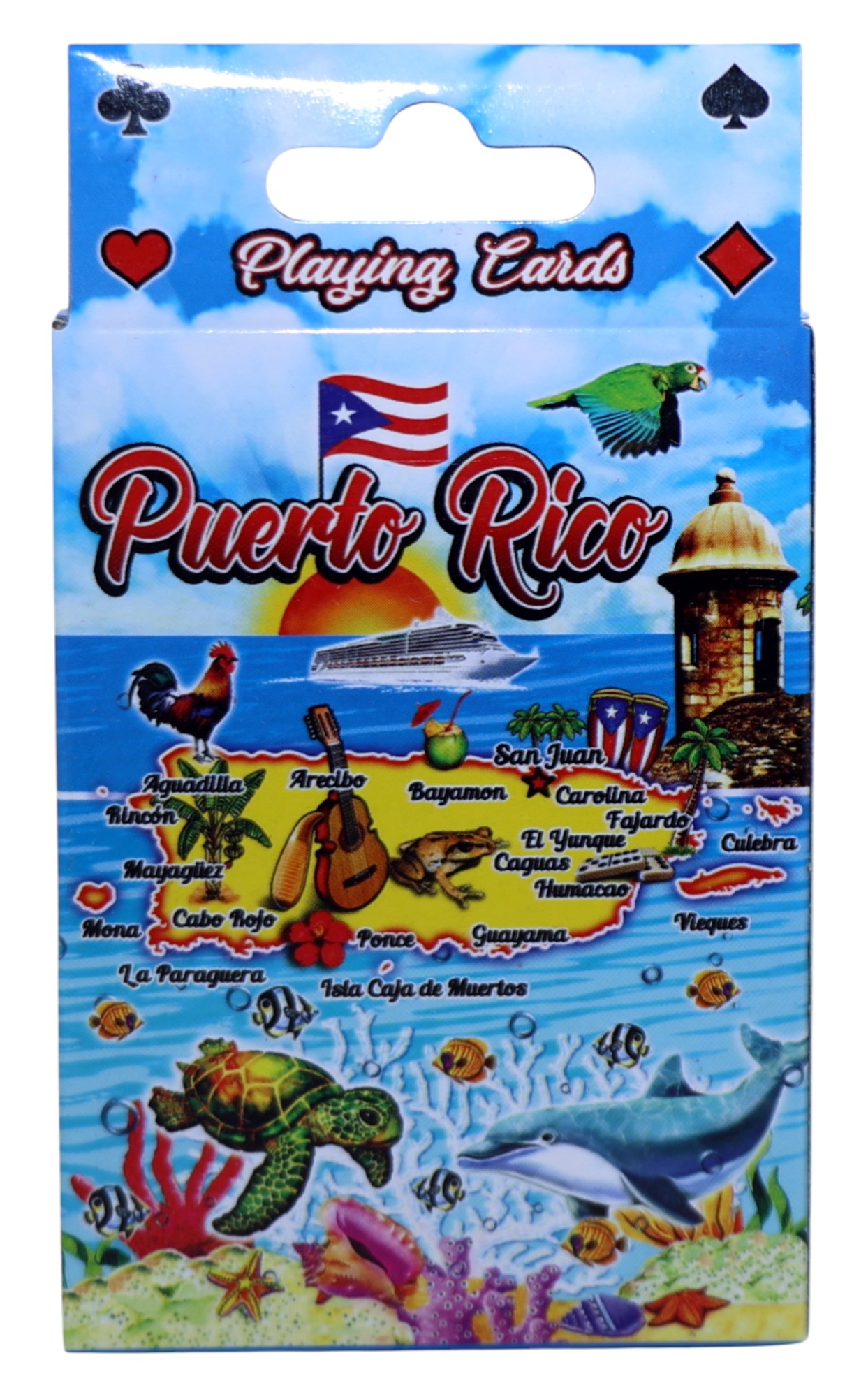 Bahamas Flag Collectible Souvenir Playing Cards