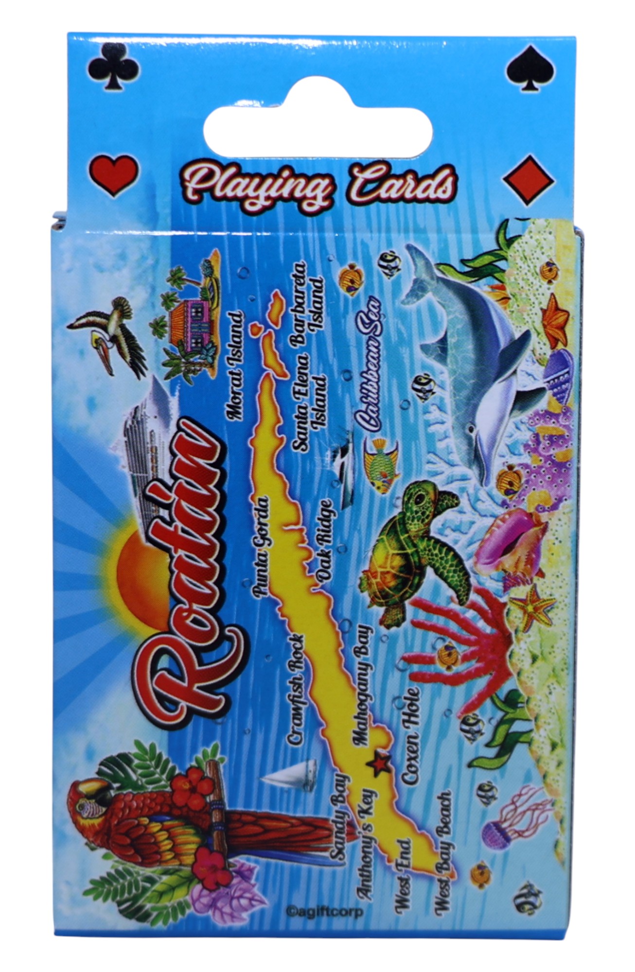 Bahamas Flag Collectible Souvenir Playing Cards