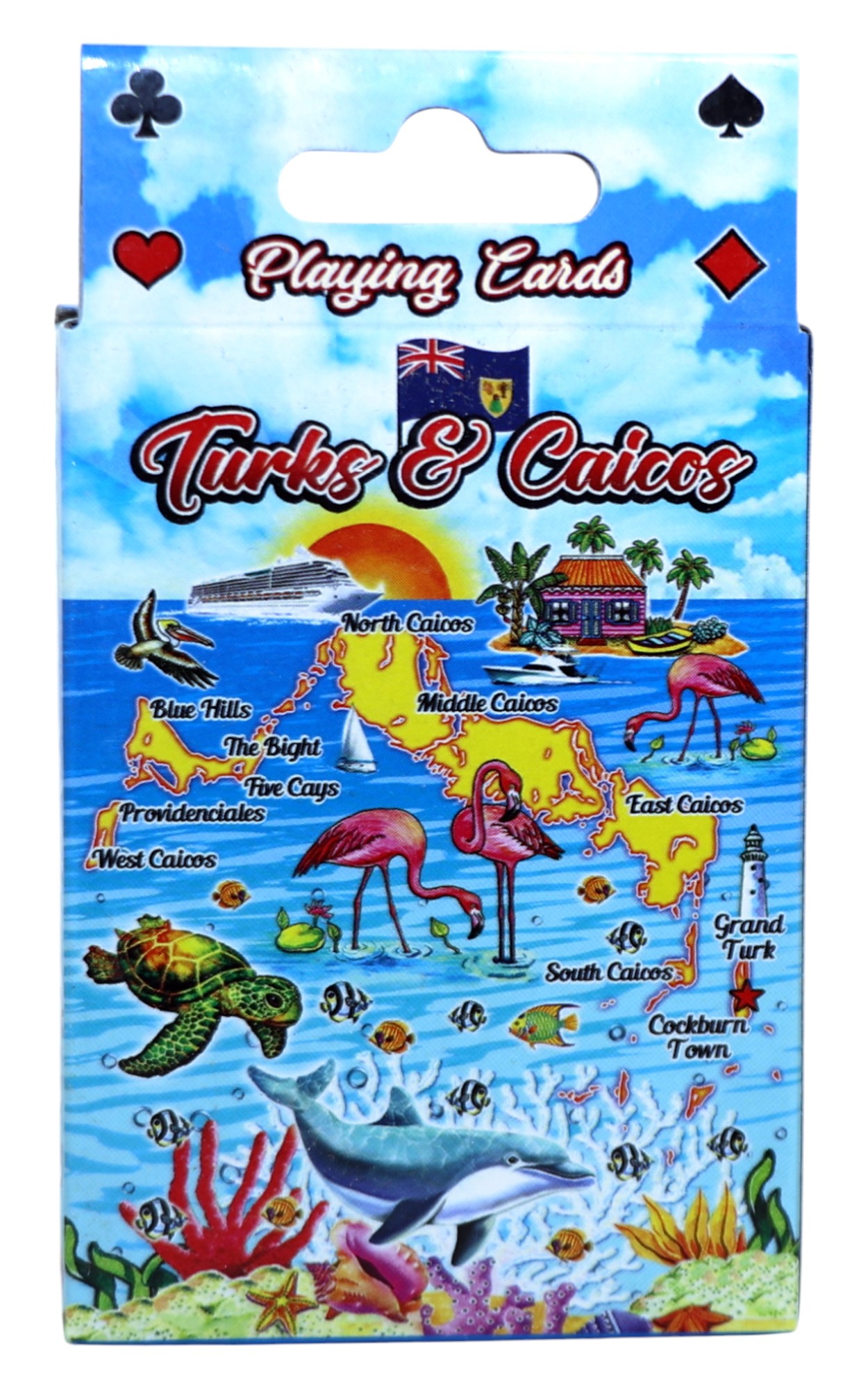 Bahamas Flag Collectible Souvenir Playing Cards